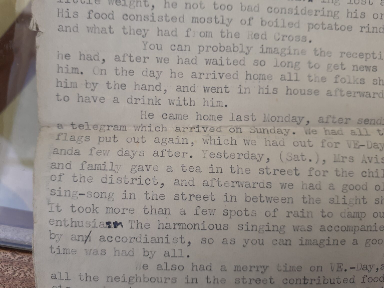 Letters to Loved Ones – VE Day and VJ Day 80